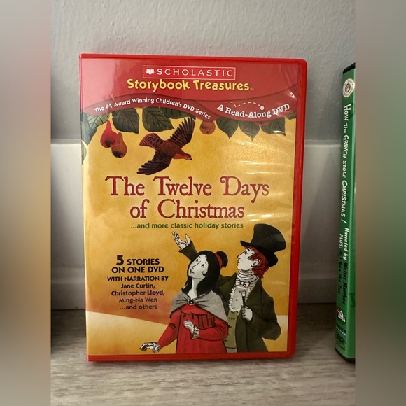Scholastic | Toys | Christmas Bundle Dr Seuss Book And 3 Christmas Dvds ...